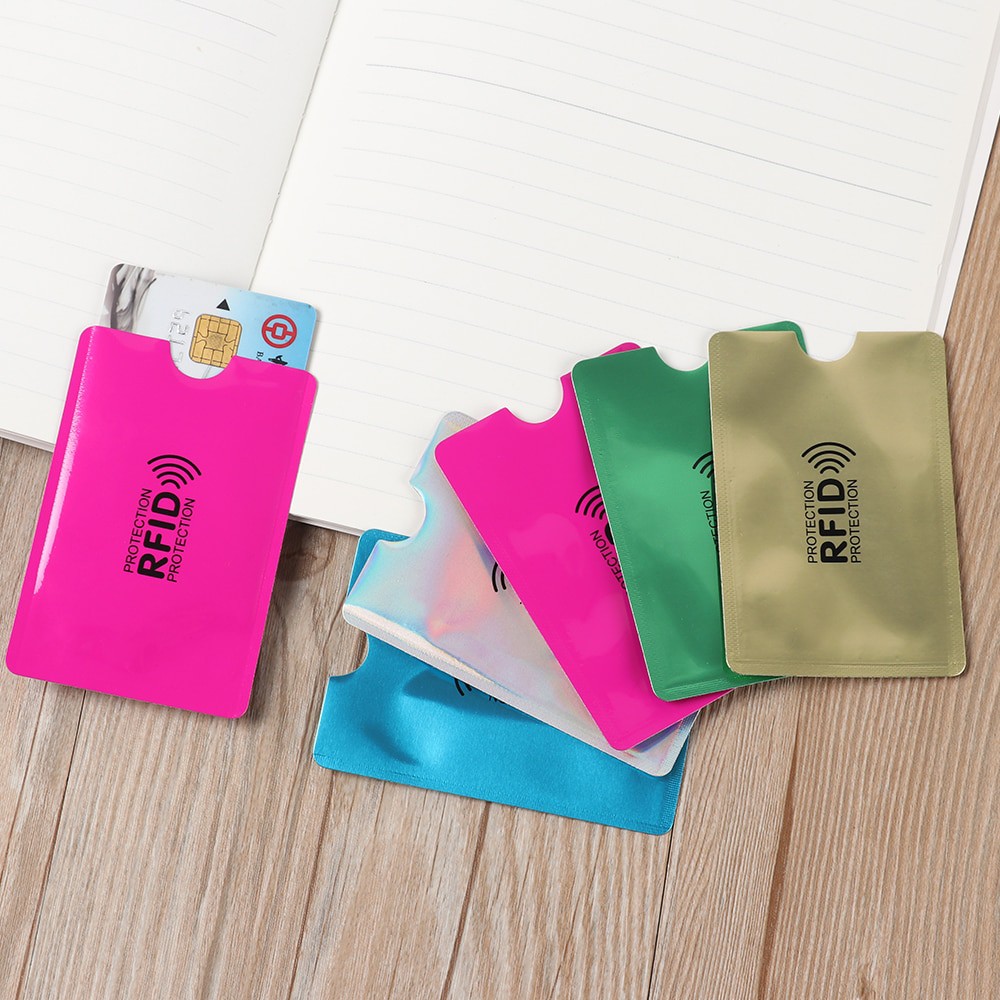 RFID BLOCKING CARD SLEEVE for Credit Cards/ Debit Cards | Shopee ...