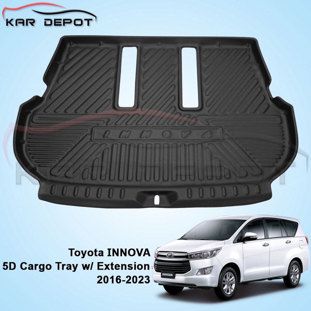 TOYOTA INNOVA 2016-2024 5D CARGO TRAY w/ EXTENSION | Shopee Philippines