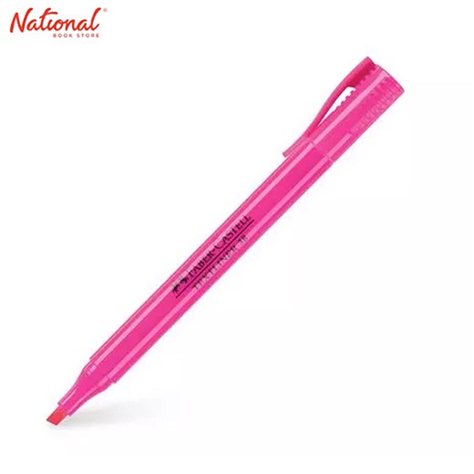 Faber Castell Textliner Highlighter 38, Pink National Book Store ...