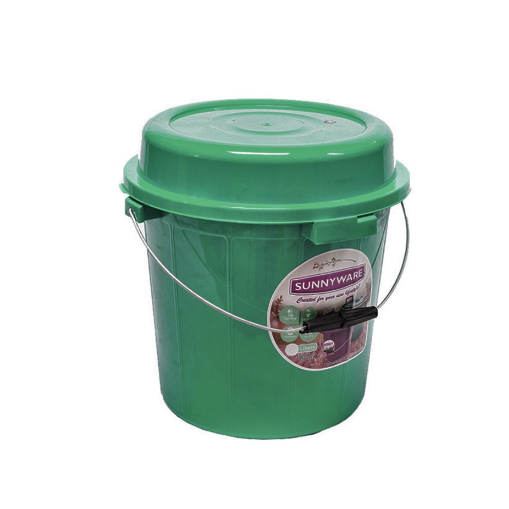 Sunnyware 96174 16 Liter (4 Gal) Pail with Cover Deluxe | Shopee ...