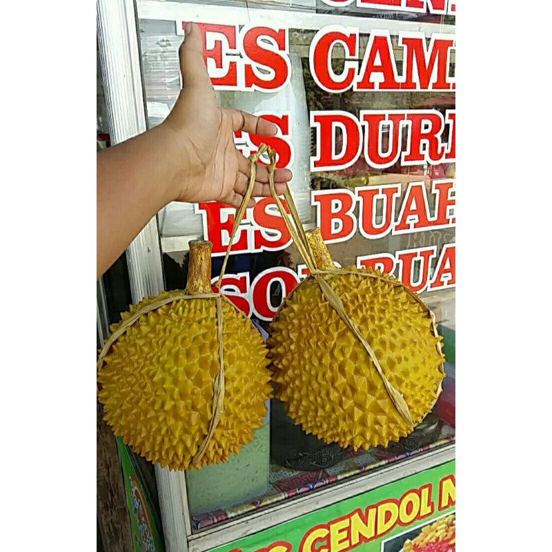 Decorative durian display artificial durian decoration rubber durian ...
