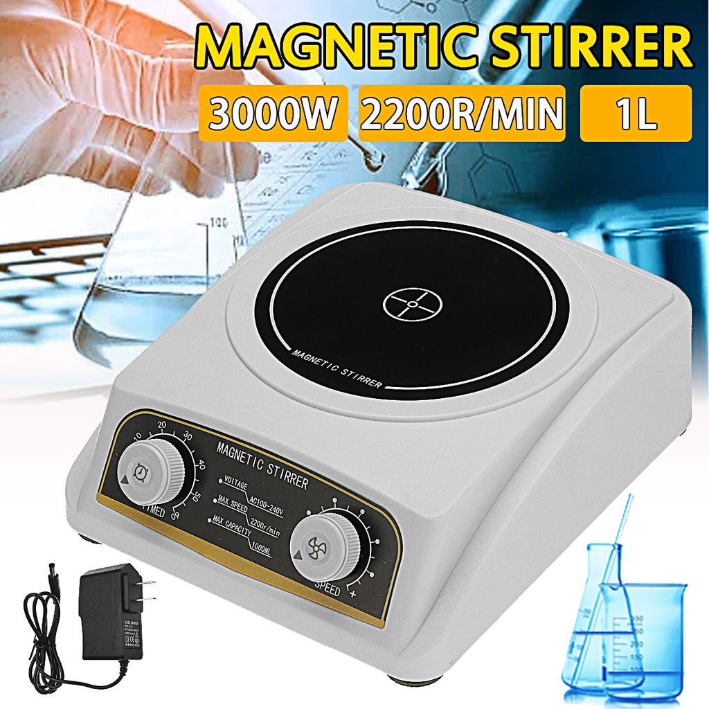 100 ML Chemical Laboratory XLD-CJ201 Magnetic Stirrer Mixer Mixing ...
