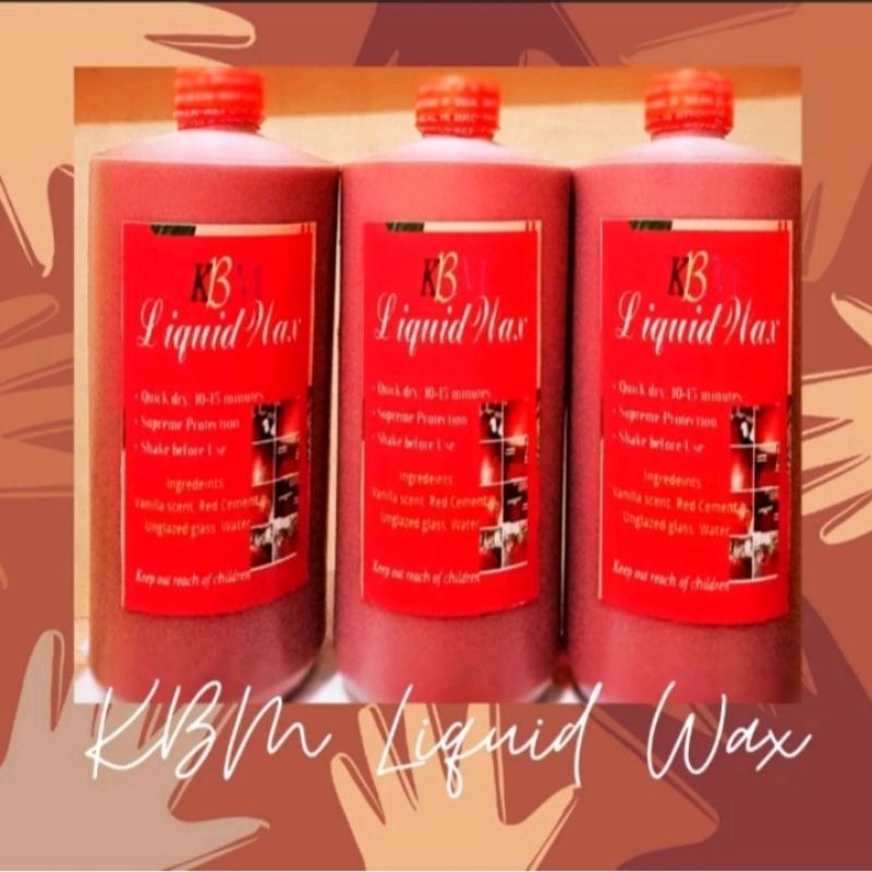 KBM LIQUID FLOORWAX with sponge | Shopee Philippines