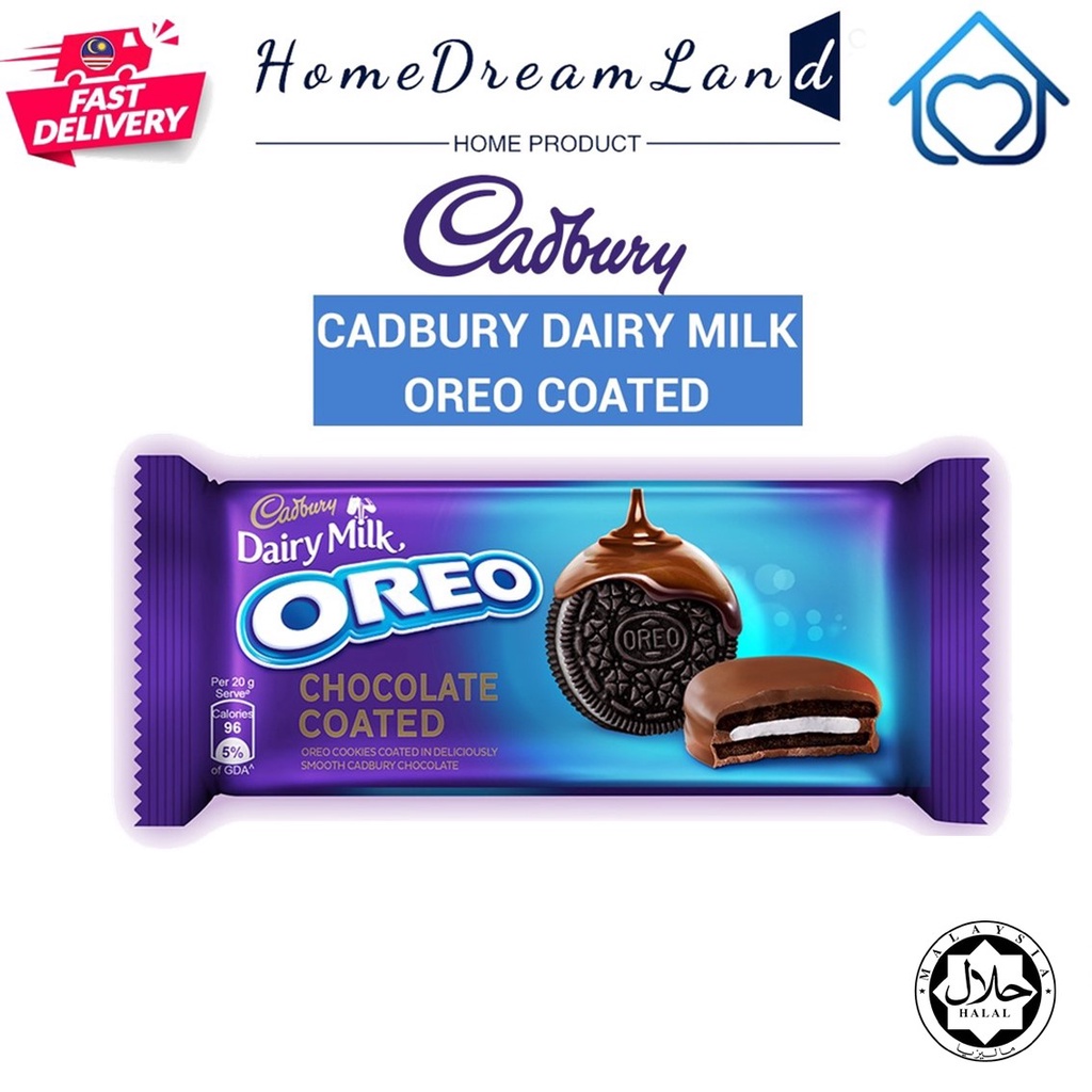 Cadbury Dairy Milk Oreo Chocolate Coated 34g (3Pcs) | Shopee Philippines