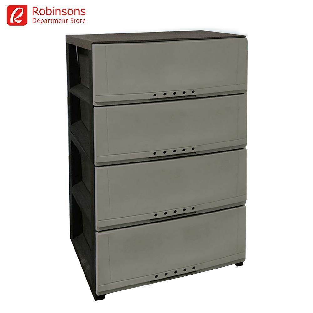 Megabox 4-Layer Drawer (Gray) | Shopee Philippines