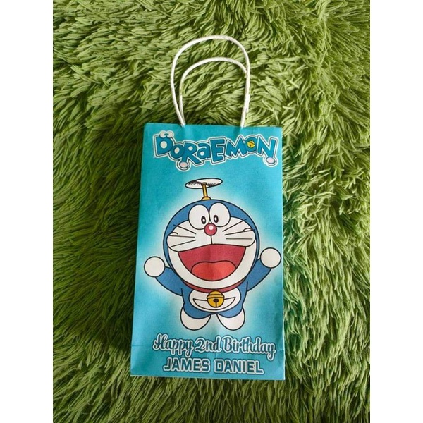 Doraemon Customize Loot Bag/Paper Bag | Shopee Philippines