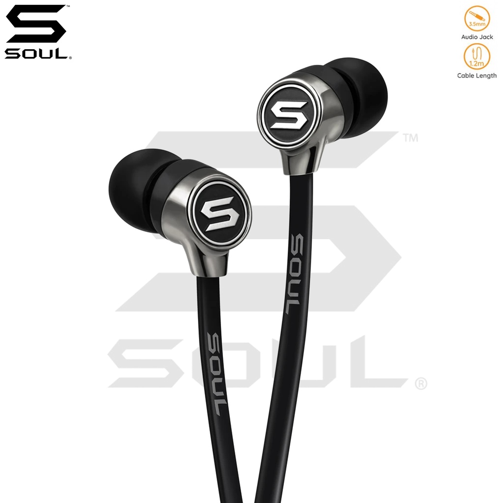 SOUL Sale Plastic Earphone / Headset/In Ear Super Bass Quality | Shopee ...
