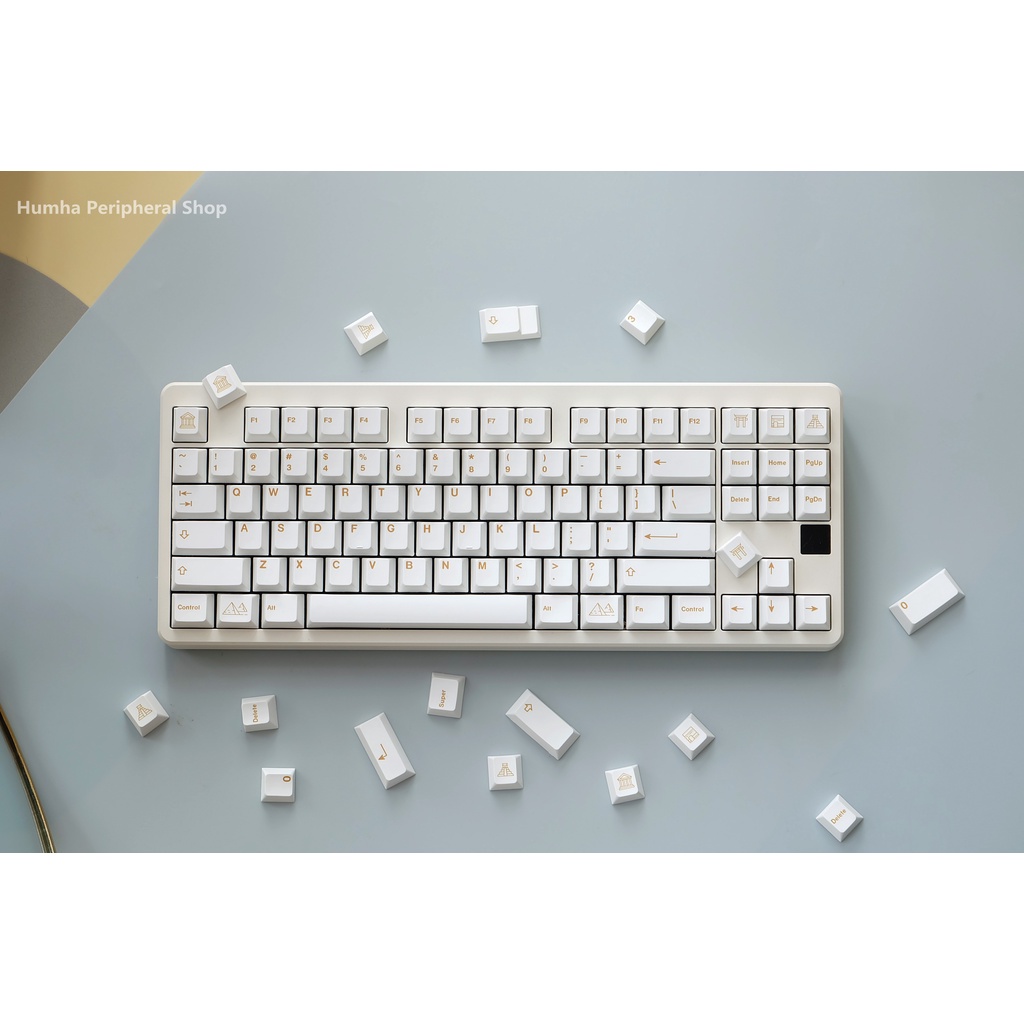 Humha Civilizations keycap PBT Material Dye-Sublimation cherry profile Mechanical Keyboard ...