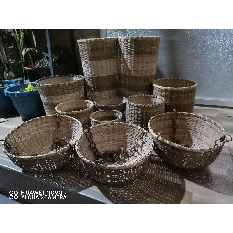 Set of 13 Native Baskets | Shopee Philippines