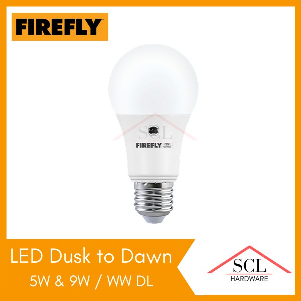 Firefly Dusk to Dawn LED Bulb 5W 8W (daylight) | Shopee Philippines
