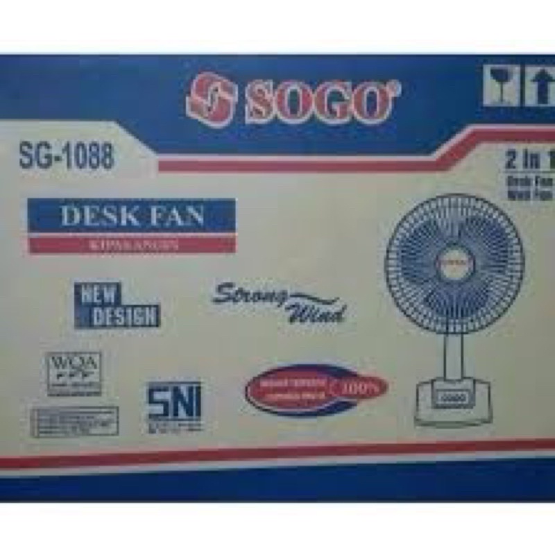 Sogo Table Fan 10inch | Shopee Philippines