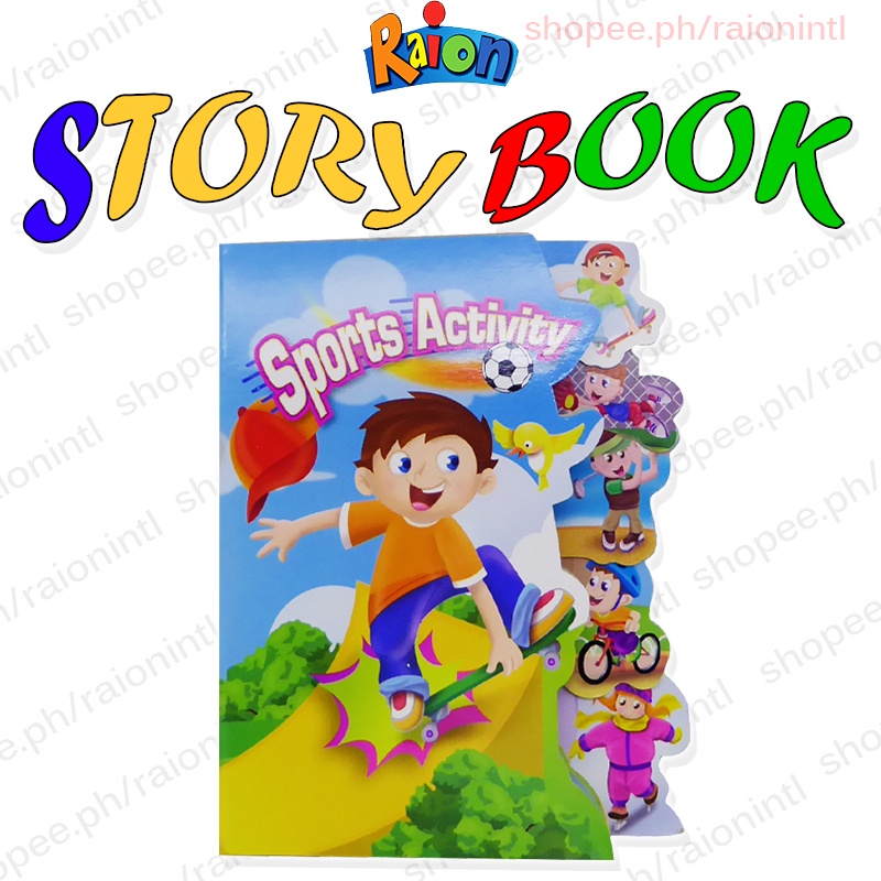 Sports Activity Children's Story Book (18756-1) Raion Educational Books ...