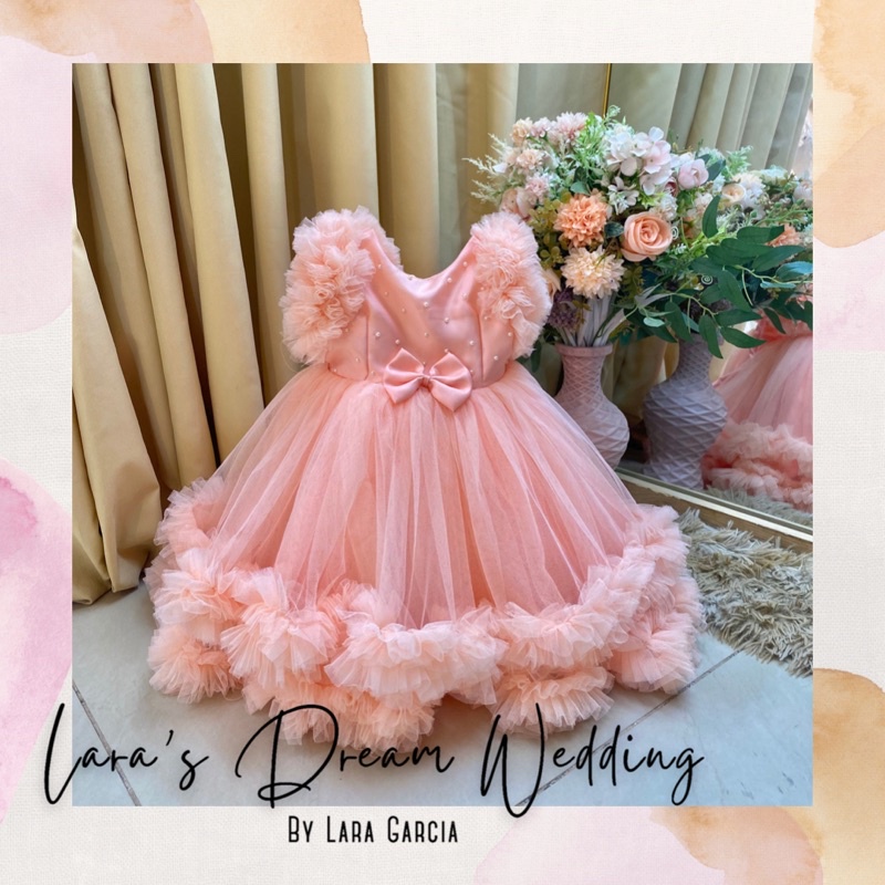 PEARL RAFFLES ABAY/PICTORIAL/BIRTHDAY QUALITY GOWNS FOR KIDS | Shopee ...