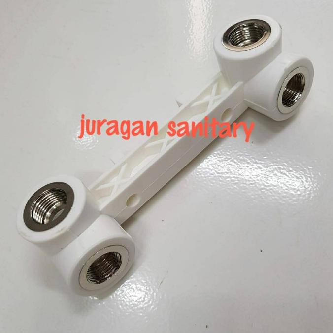 PP-R DOUBLE KNEE PIPE WATER HEATER INSTALLATION CONNECTION INNER THREAD ...