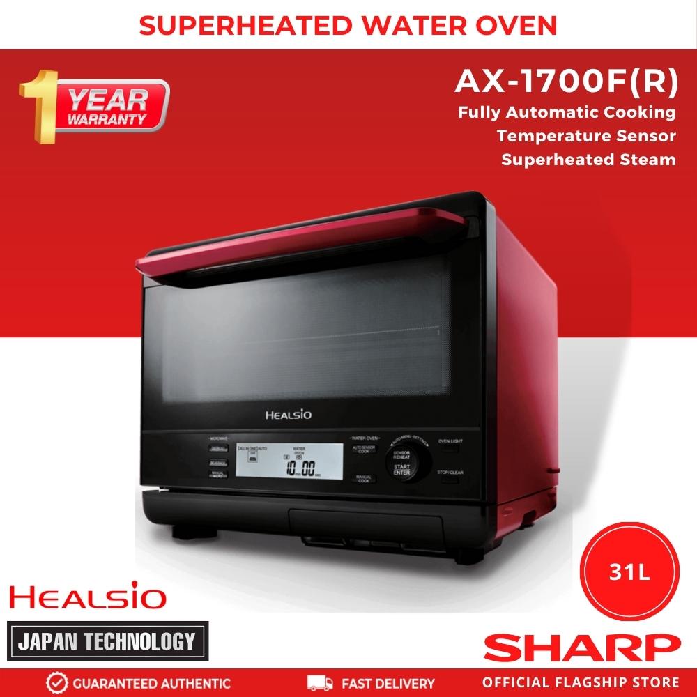 Sharp AX-1700F(R) 31 Liters HEALSIO Water Oven with Superheated Steam Technology | Shopee ...