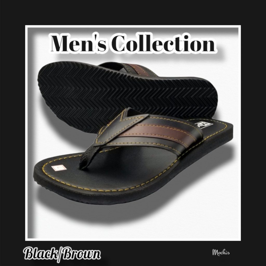 Marikina 'AN-11' Men's Heavy-Quality 'Sipit' Slippers (Double-Stich ...