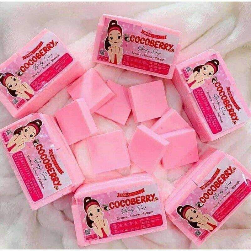 Cocoberry Soap by Jenna Essence(10 bars per pack) | Shopee Philippines