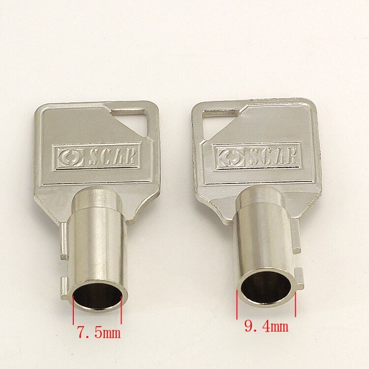 7.5mm Tubular Blank Empty Key For Plum Blossom Lock Keys B134 key Blank ...