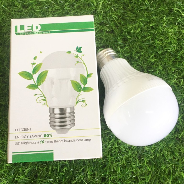 LED NEGY SAVING LED BULB 7W, EFFICIENT ENERGY SAVING 80%, LED LIGHT ...