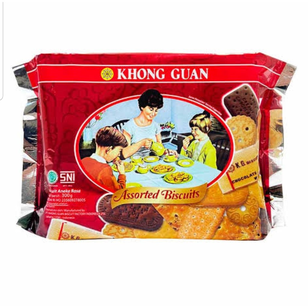 Khong Guan Assorted Biscuits 300g | Shopee Philippines