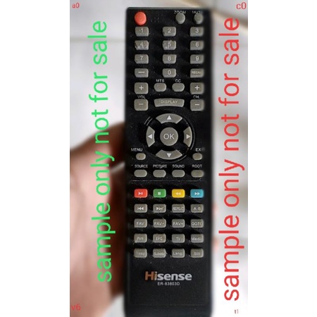 hisense led tv remote(universal)100% na gagana sa tv mo | Shopee ...