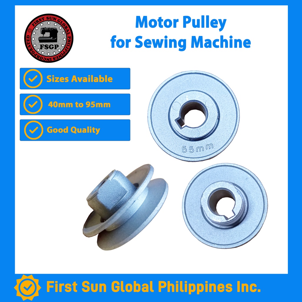 Sewing Machine Clutch Motor Pulley 40mm to 95mm | Shopee Philippines