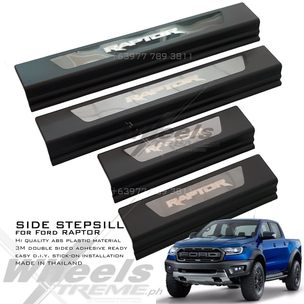FORD RAPTOR 2018-2022 DOOR PROTECTOR / SIDE STEP SILL PROTECTOR ...
