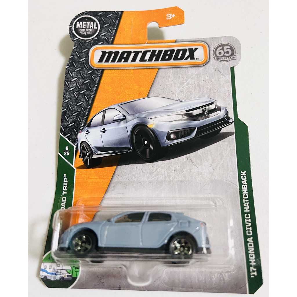 Matchbox - MBX Road Trip - '17 Honda Civic Hatchback Blue (B2) | Shopee ...