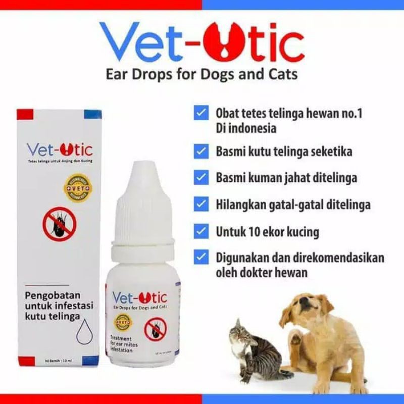 Vetotic Ear Mites Medicine / Vet-otic / Infection Medicine / Ear Mites ...