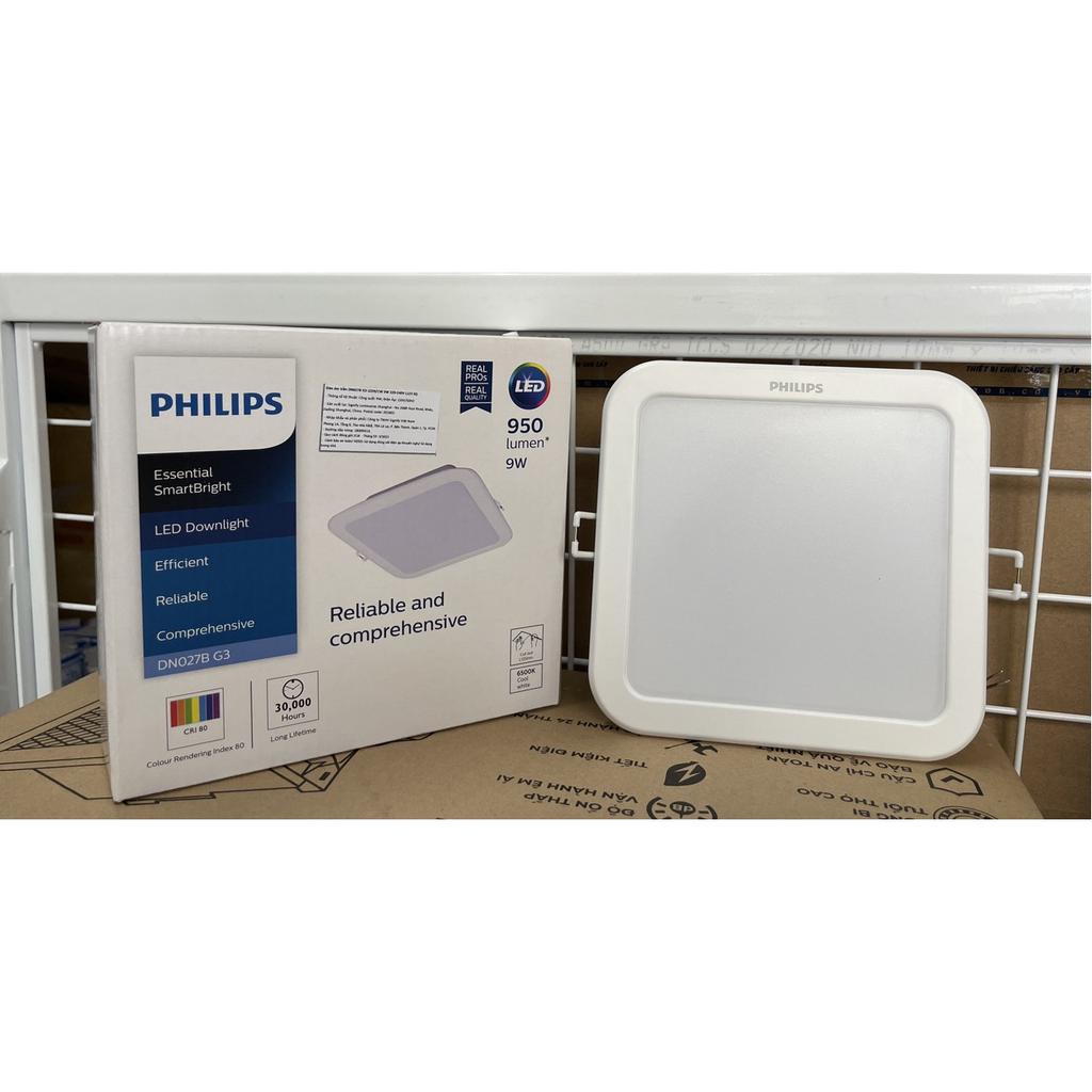 Philips square led ceiling light, series DN027B G3 6w 9w 12w - genuine ...