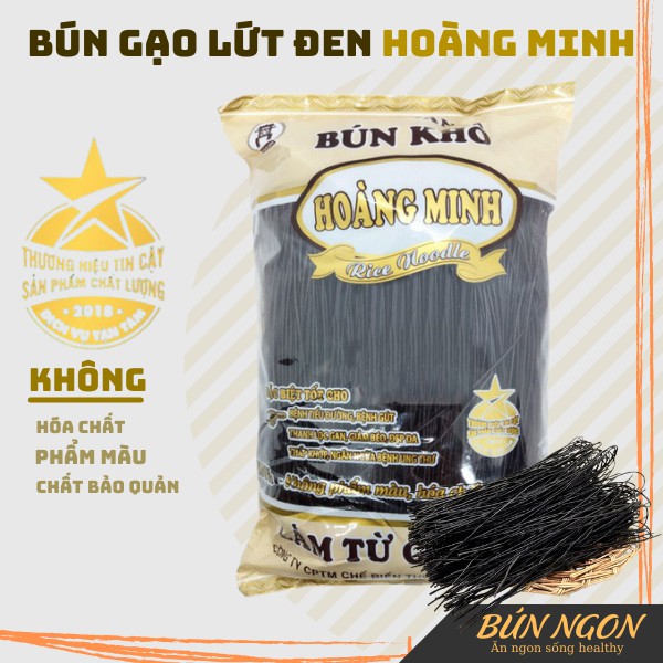 Hoang Minh Black Brown Rice Vermicelli, Eatclean Weight Loss Diet ...