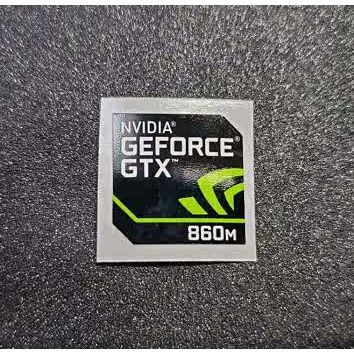 [Animation Metal Sticker] Invida Graphics Card Label Notebook NVIDIA ...