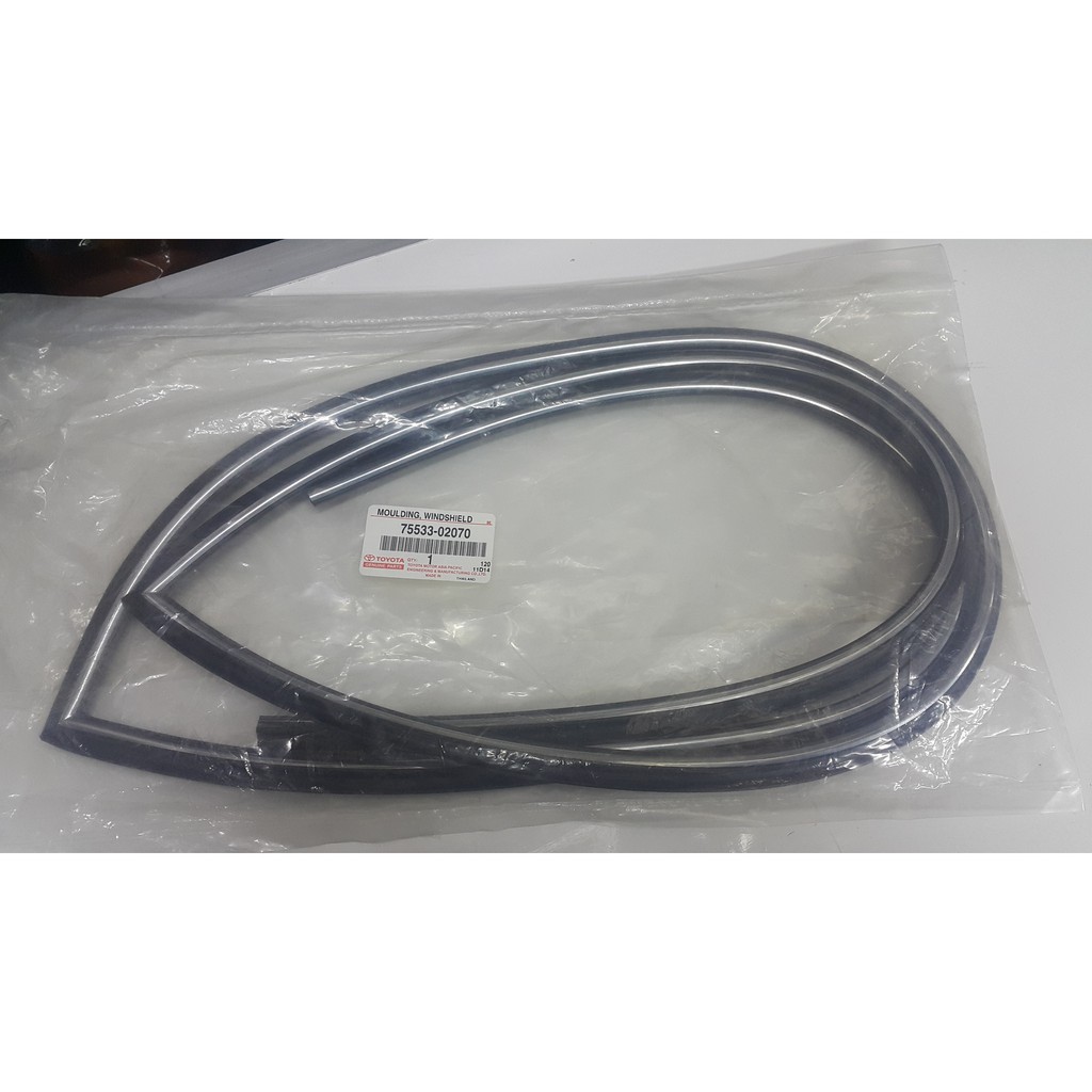 Original old corolla altis windshield molding/window trim | Shopee ...