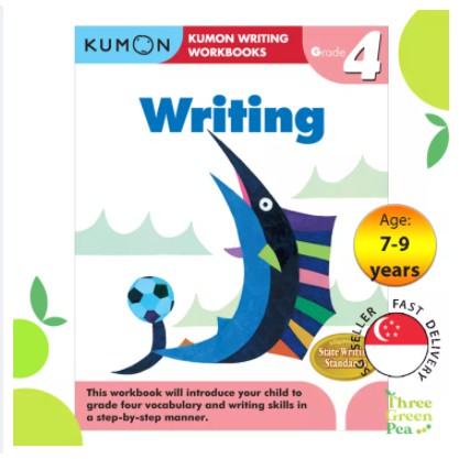 Kumon Writing Workbooks Grade 4 WRITING [C1-1] | Shopee Philippines