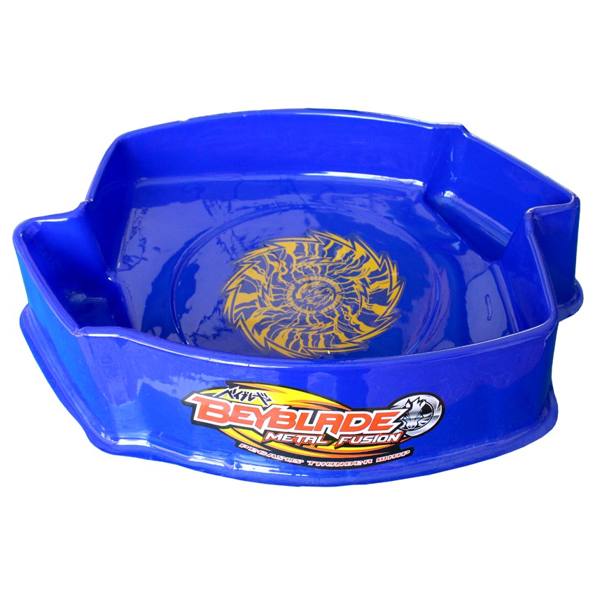 Beyblade Metal Fusion Medium Blue Stadium Beystadium Combat Arena ...