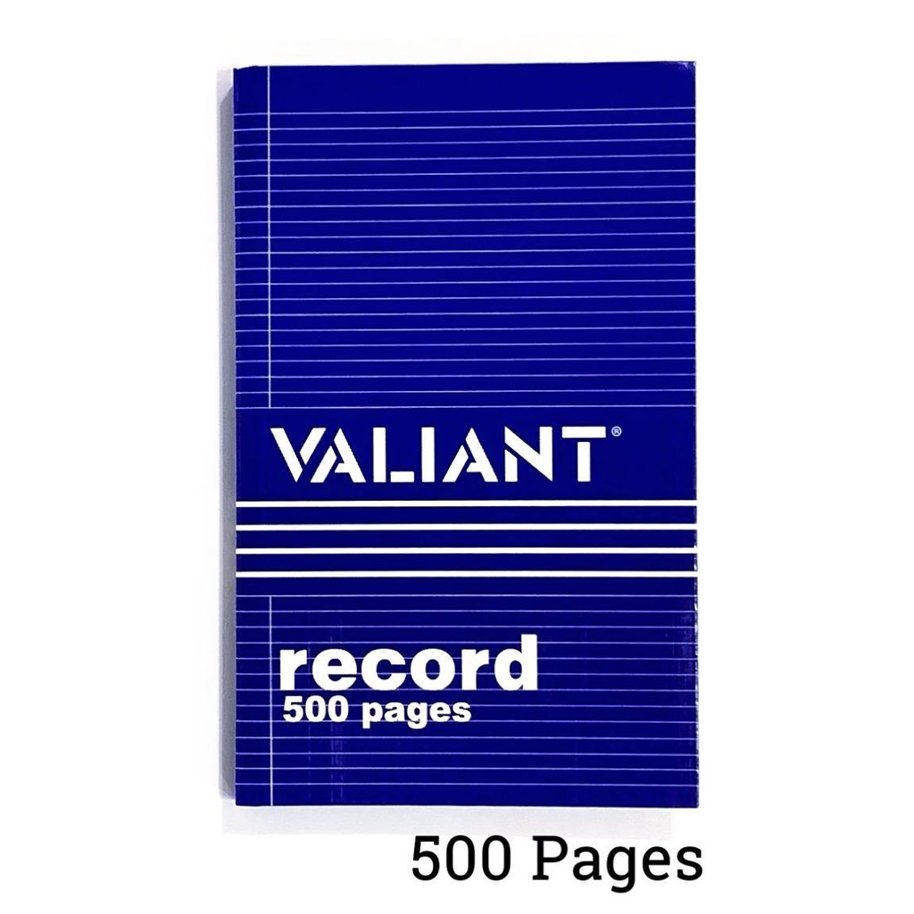 Valiant Record Book Hard Bound 150, 200, 300, 500 pages 177mm X 285mm ...