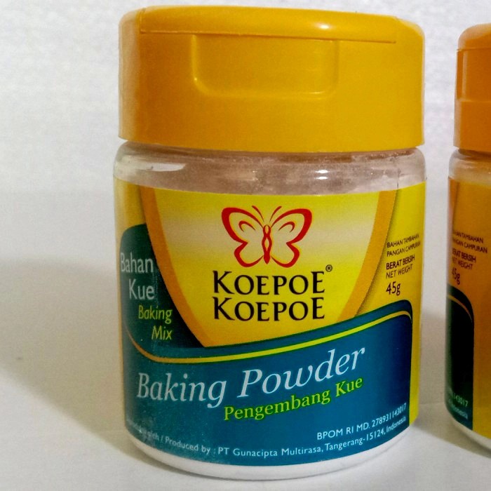 Cake Ingredients Baking Powder Koepoe Kupu 45 Grams | Shopee Philippines