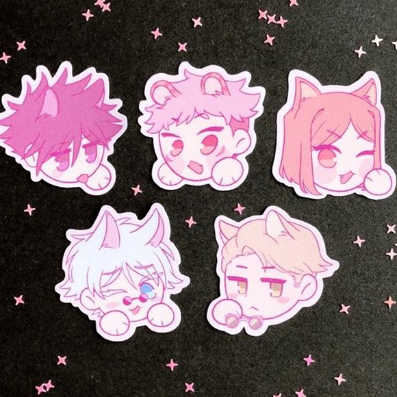 Jujutsu Kaisen Anime Stardust Stickers | Shopee Philippines