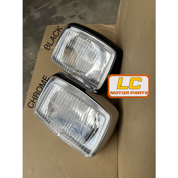 HONDA GBO CHROME GBOJ CDI HEAD LAMP LIGHT LARGE FRONT LAMP IRON FRAME ...