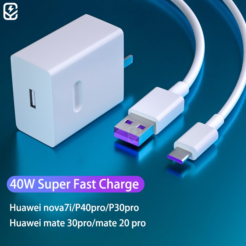 huawei 40W charger 6A cable super charger for Huawei MatePad Pro 12.6 Huawei nova 7 nova 7 P40 ...