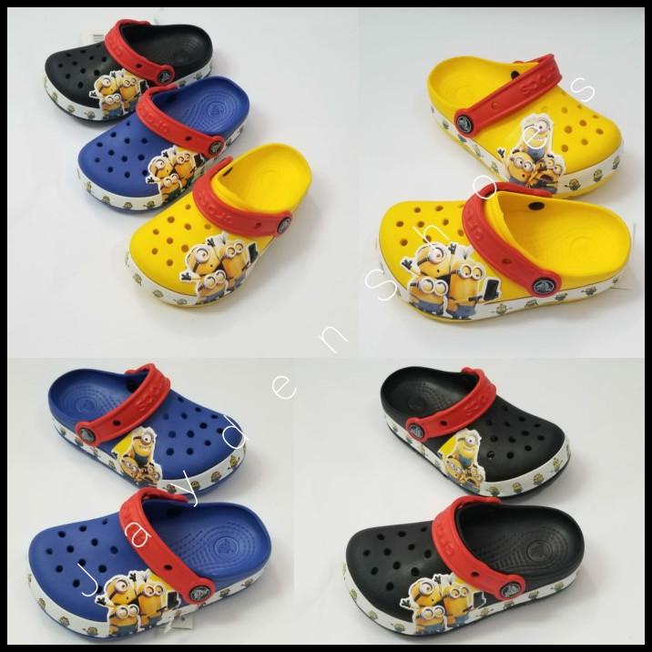 Crocs LED Minion Sandals for Kids Boys | Shopee Philippines