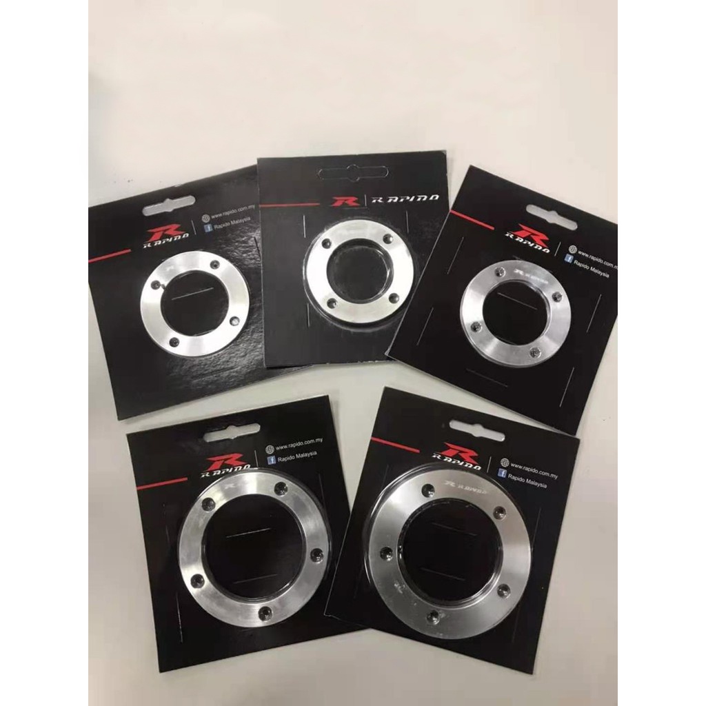 BRAKE DISC BRACKET SPACER FRONT OR REAR 4 HOLE 5 HOLE FOR CALIPER FIT ...