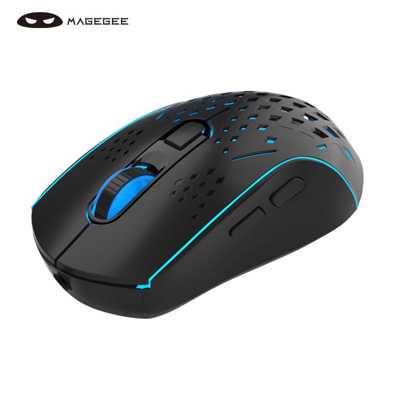 MageGee Wired / Wireless 2.4G Silent Gaming Mouse 6 Adjustable DPI Up ...