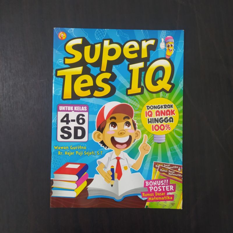 Super IQ Test for Grades 4-6 Elementary School Children | Shopee ...
