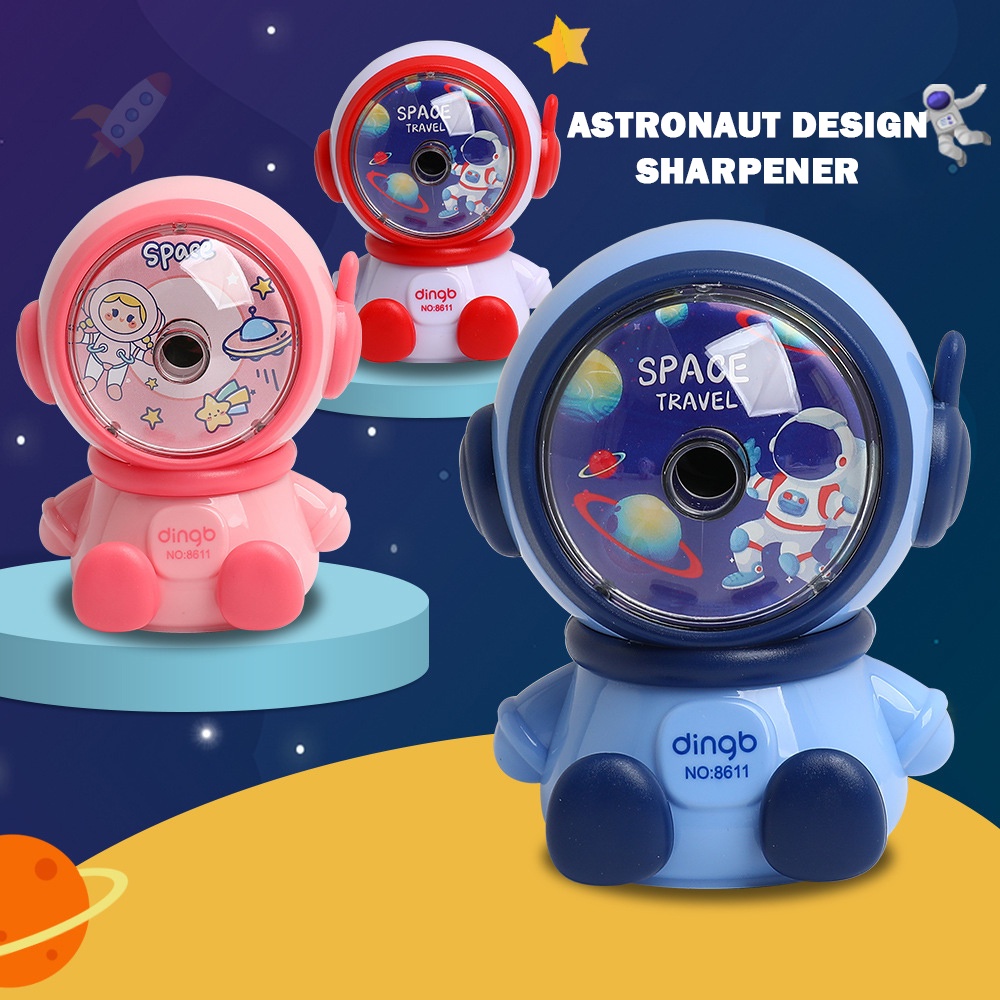 Astronaut Design Sharpener Creative Practical Gifts for Kids | Shopee ...
