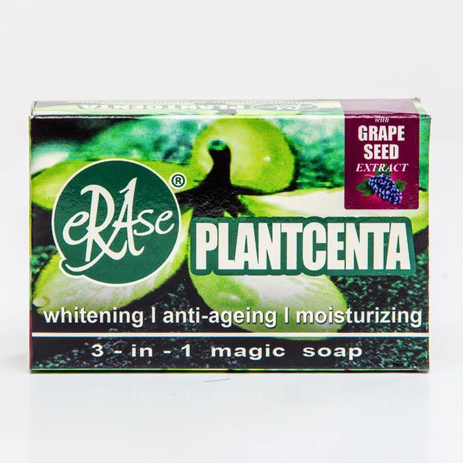 Erase Plantcenta Soap W/ Grapeseed Extract | Shopee Philippines