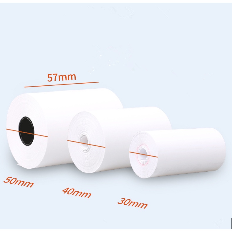 Manilago Thermal Paper 57x50 57x40 57x30 80x70 For Foodpanda POS ...