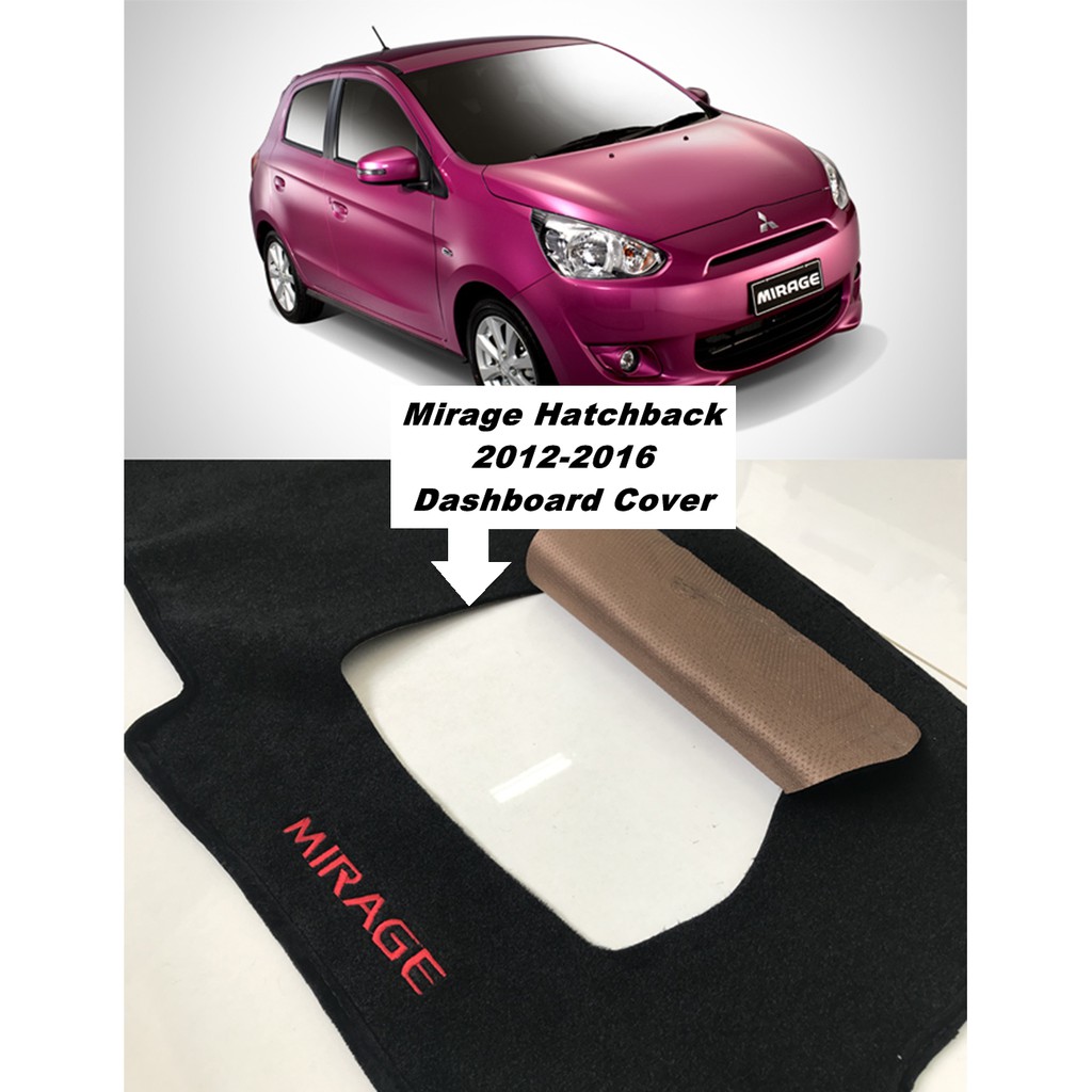 Mirage Hatchback Dashboard cover '12-16 (Non-Slip) | Shopee Philippines