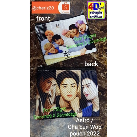 Cha Eun Woo / Astro Pouch wallet 2022 | Shopee Philippines
