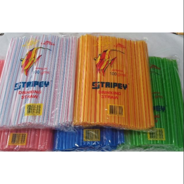Drinking Straw Assorted color | Shopee Philippines